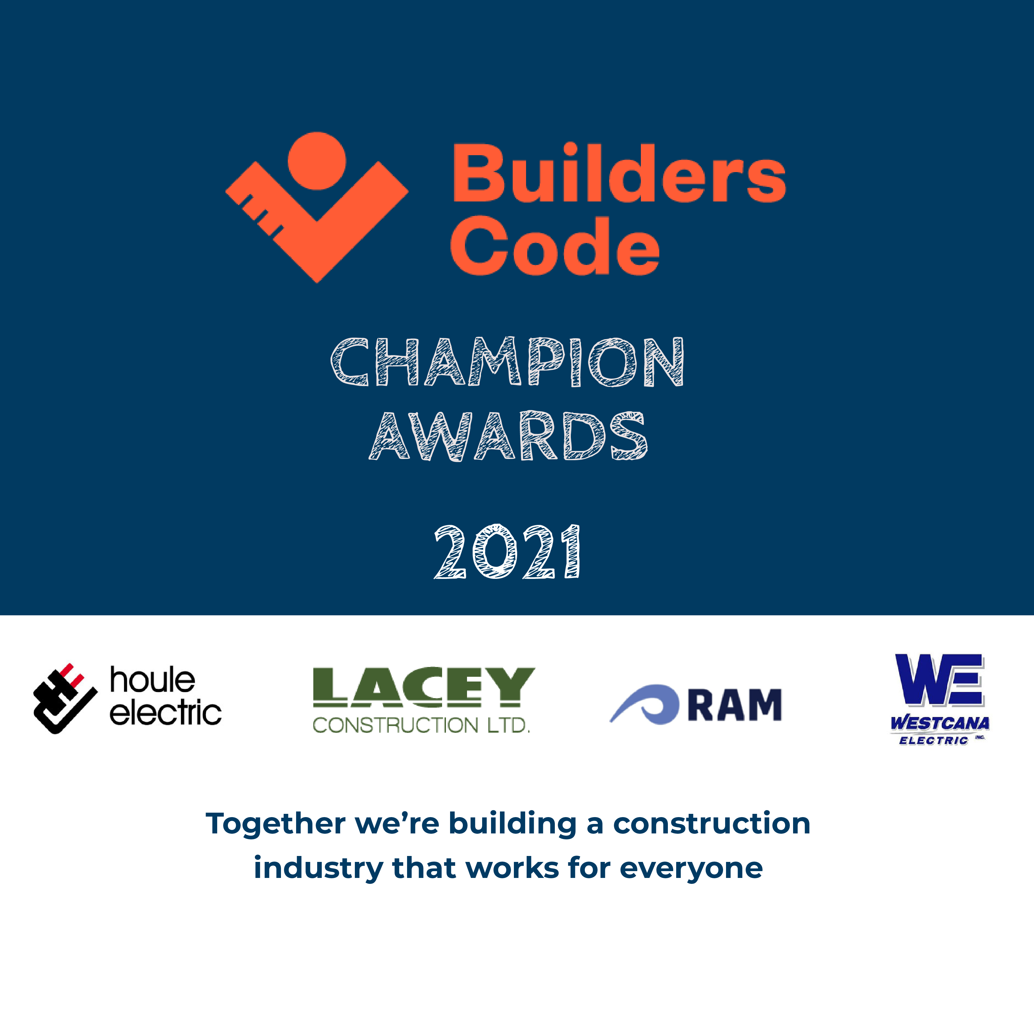 3rd Annual Builders Code Champion Awards Celebrate Construction ...